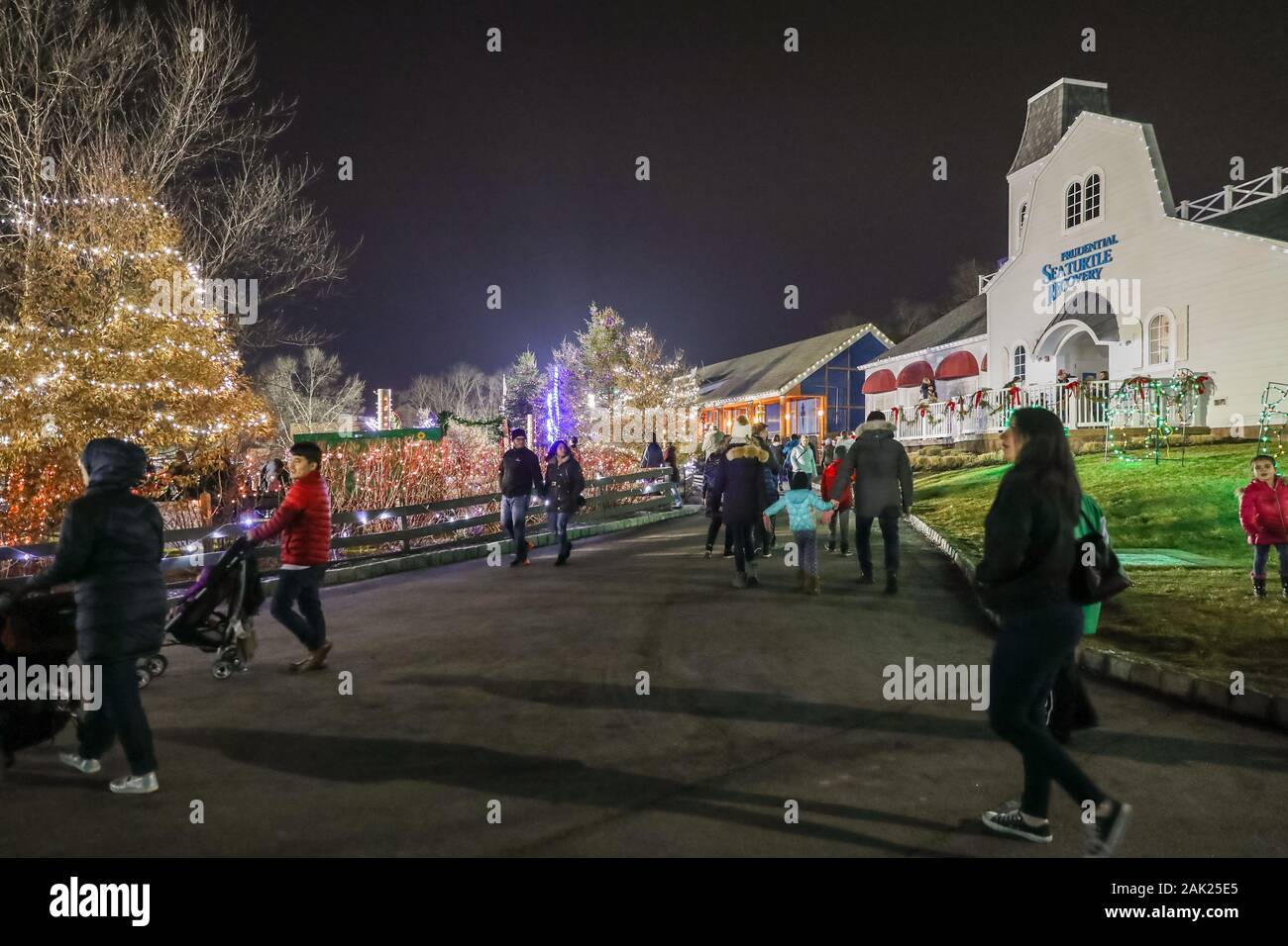 West Orange, New Jersey December 28 2019:Take a winter stroll through ...