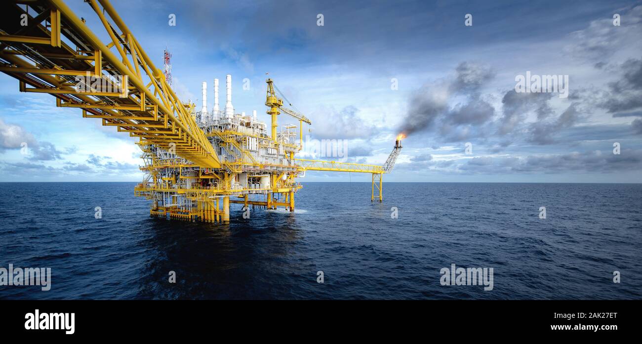 Oil And Gas Platform Wallpaper