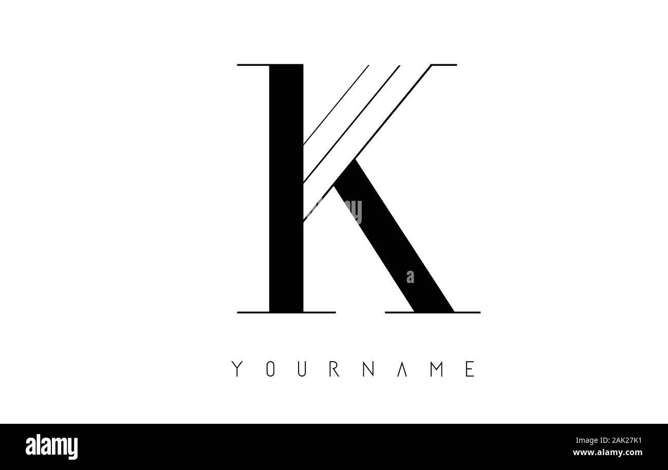 K rounded Black and White Stock Photos & Images - Alamy