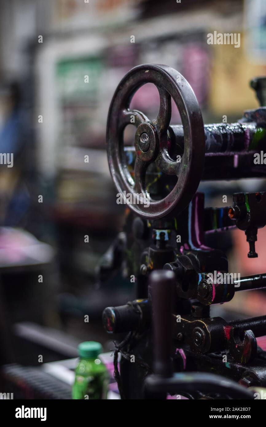 Carteles "La Linterna", old poster factory in Barrio San Antonio, Cali ...