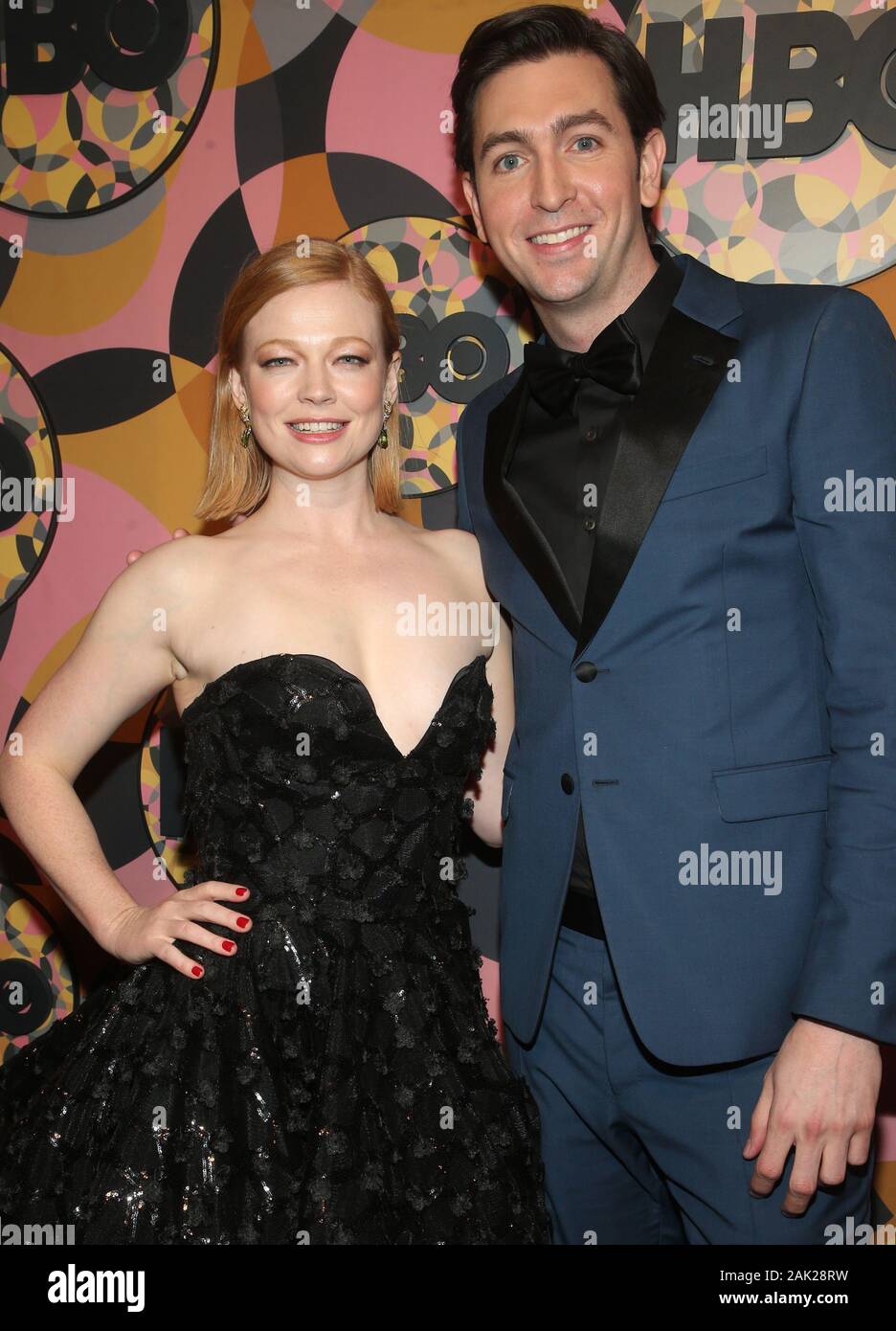 Sarah snook and nicholas braun hi-res stock photography and images - Alamy