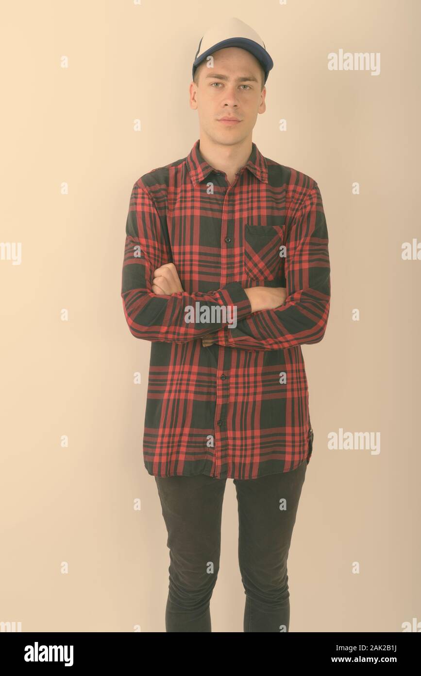 Wearing red baseball cap hi-res stock photography and images - Alamy