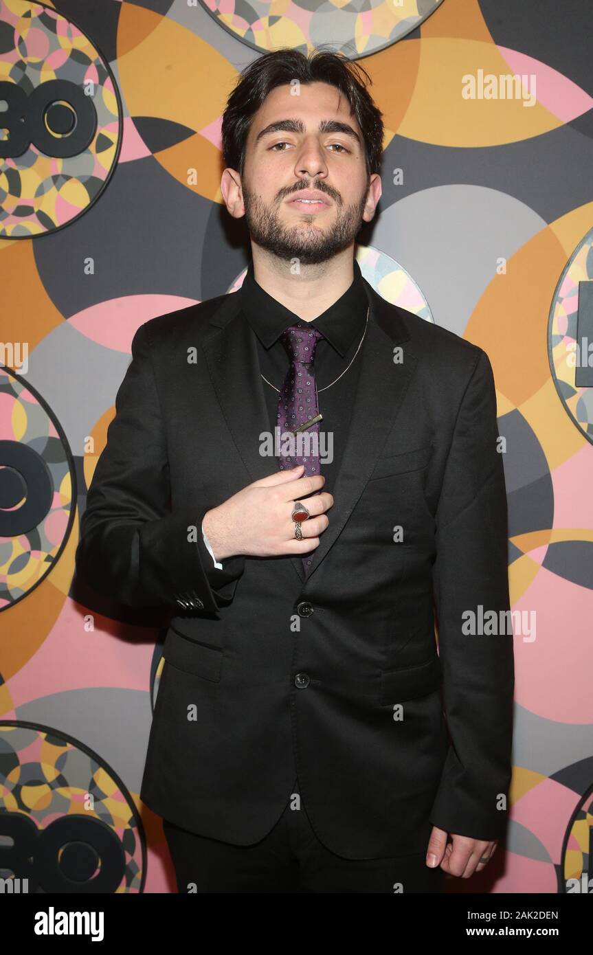 05 January 2020 - Beverly Hills, California - Adam Gabay. 2020 HBO ...