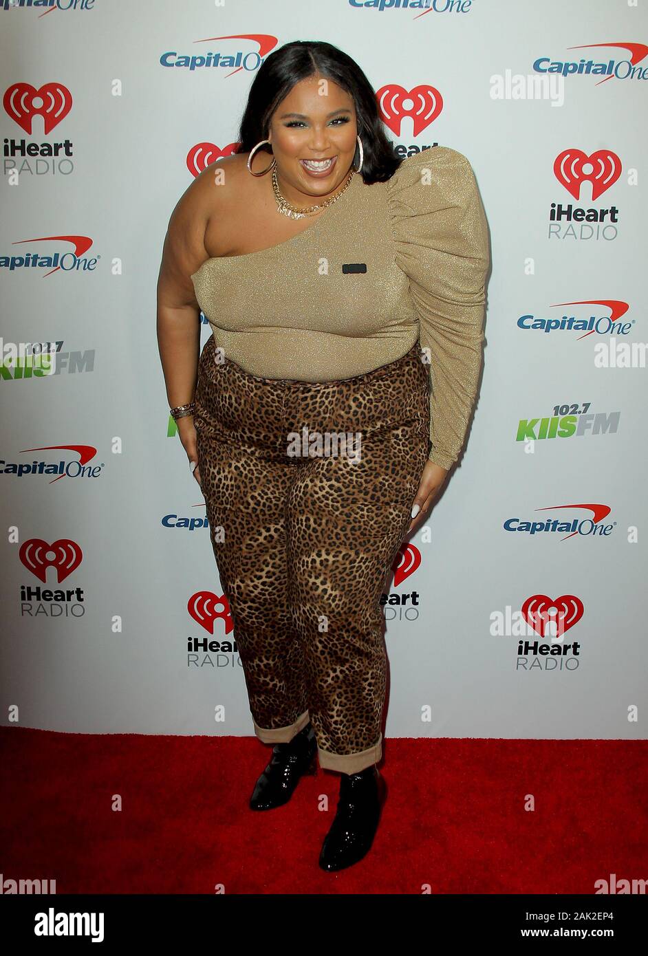 Lizzo 2019 jingle ball hi-res stock photography and images - Alamy