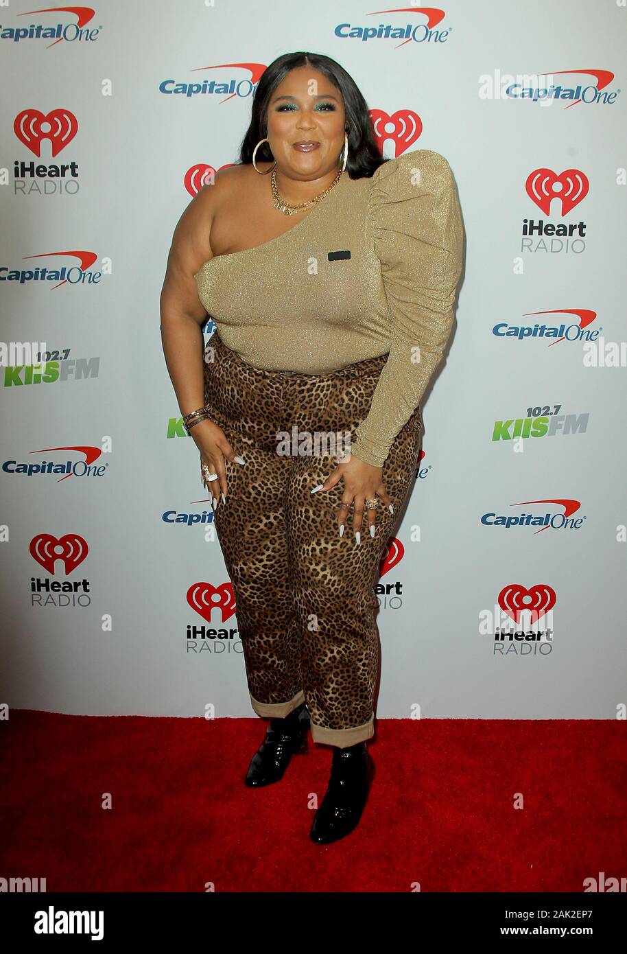 Lizzo 2019 jingle ball hi-res stock photography and images - Alamy