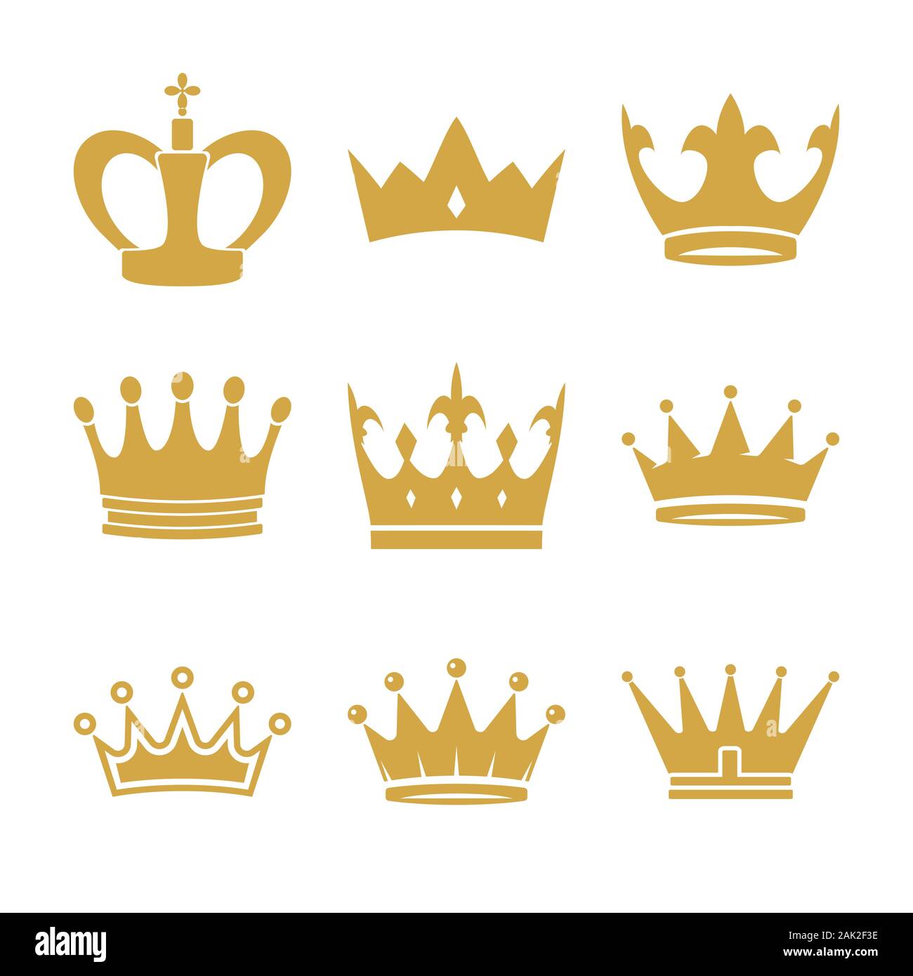 Crown symbols hi-res stock photography and images - Alamy