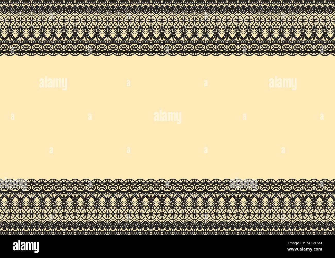 Cream Lace Pattern Background