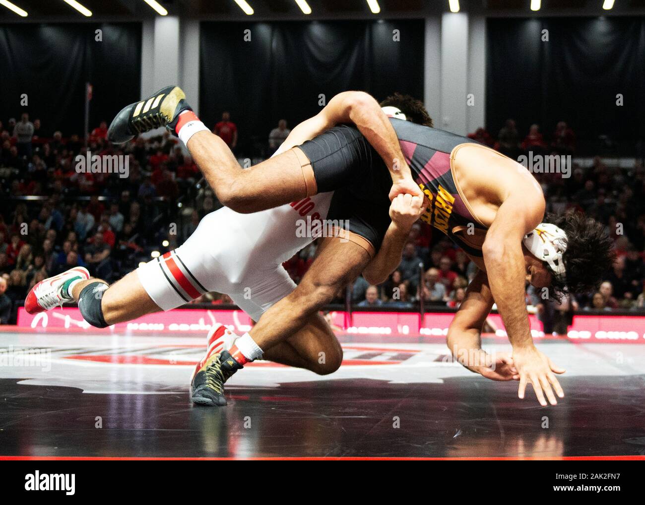 January 6, 2020: Ohio State Buckeyes Kaleb Romero wrestles Arizona ...