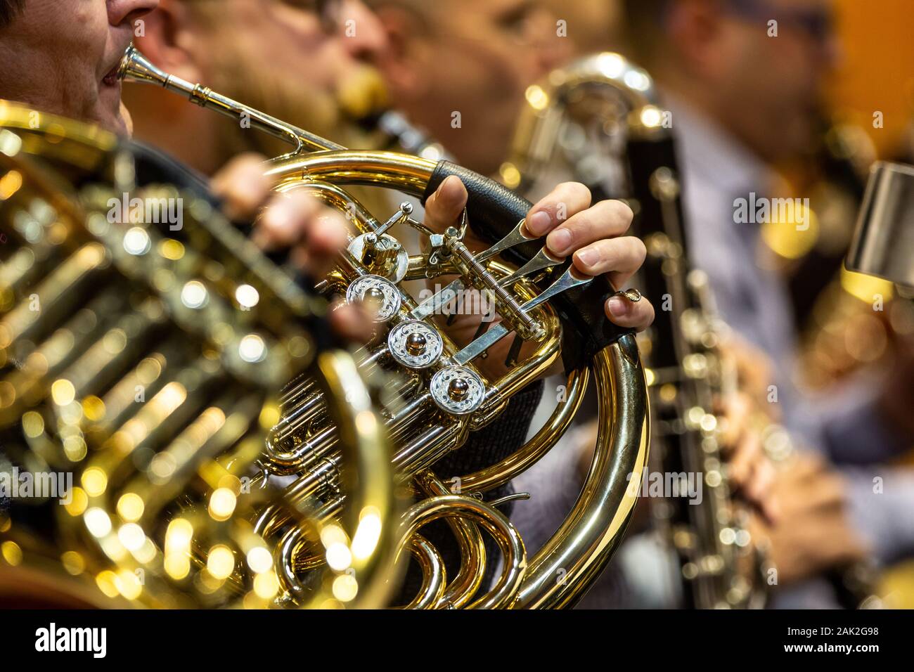 Philharmonic wind band hi-res stock photography and images - Alamy