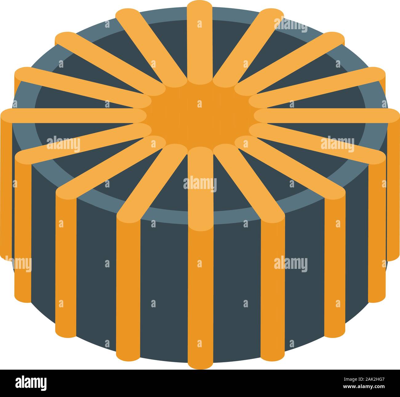 Steel texture radial Stock Vector Images - Alamy