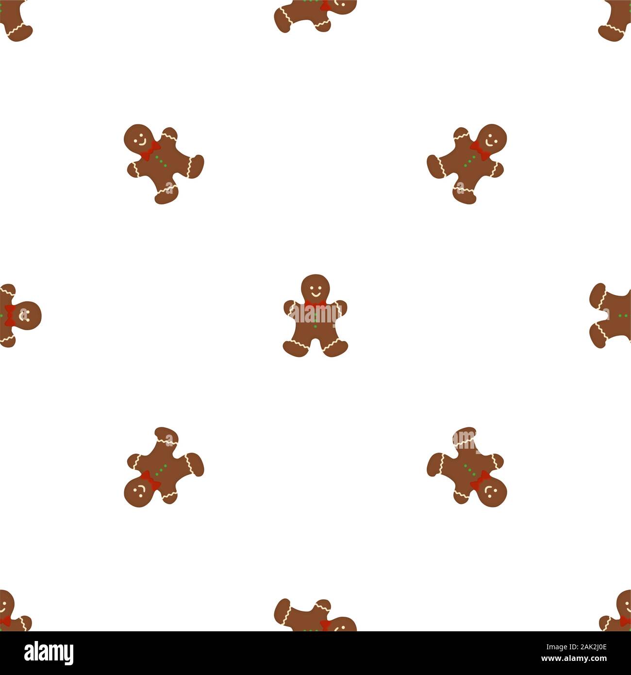 Big set identical gingerbread man, kit colorful pastry cookie. Cookie ...