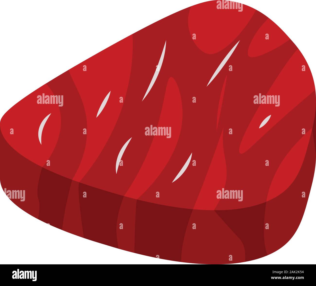 Steak icon, isometric style Stock Vector Image & Art - Alamy