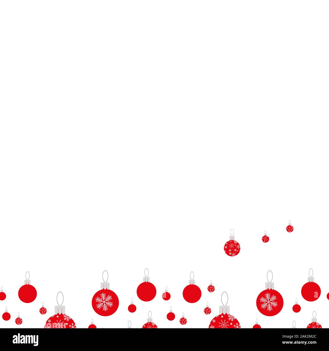 Red bell balls christmas Stock Vector Images - Alamy