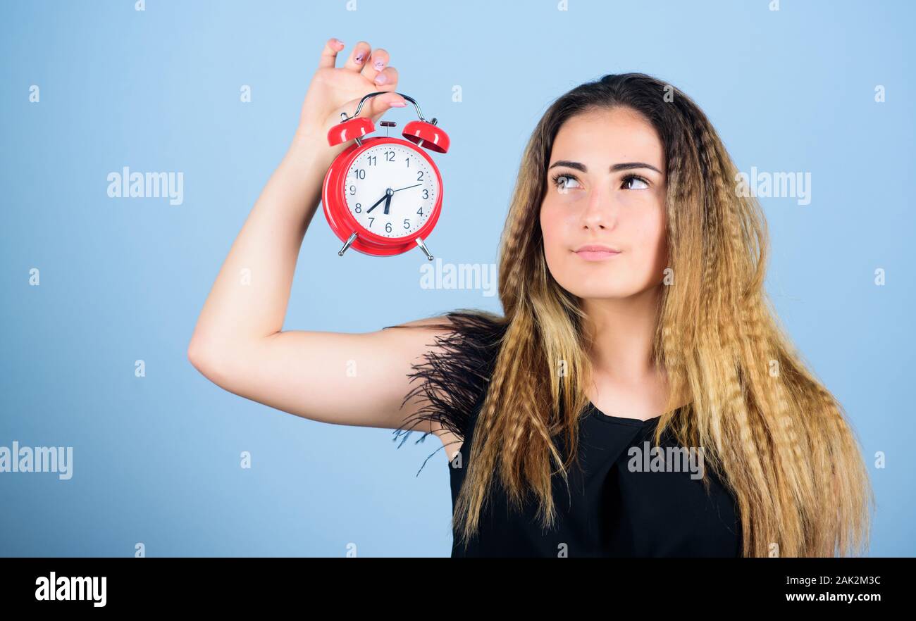 lack of time. bell is ringing. good morning. woman being late. business ...