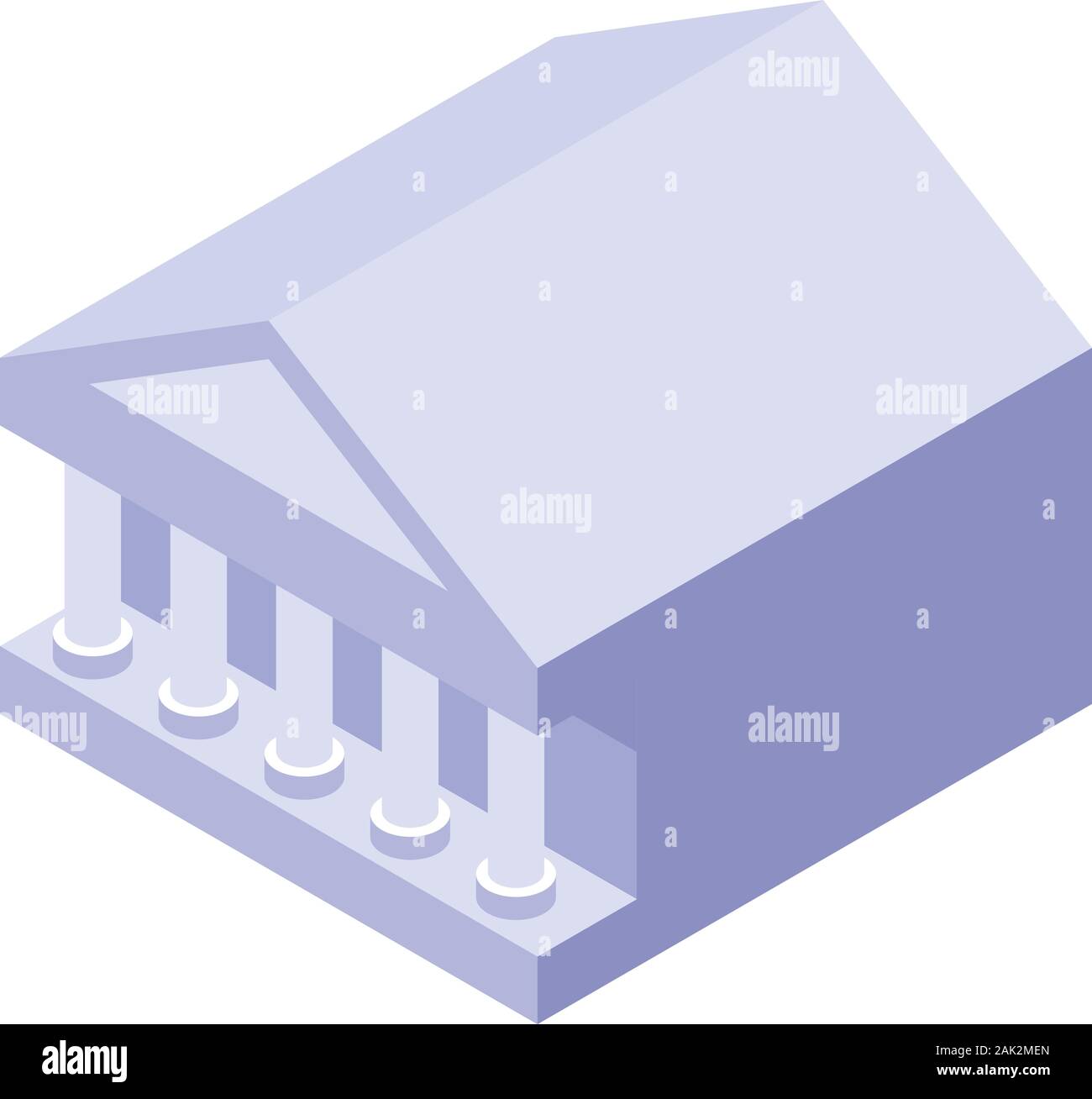 3d bank courthouse icon Stock Vector Images - Alamy