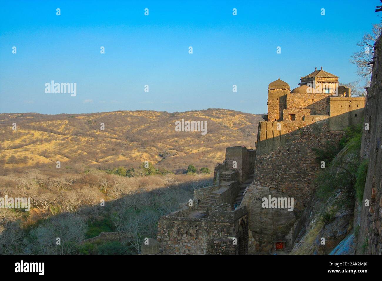 Historic Ranthambhore Fort (Rajasthan, India Stock Photo - Alamy