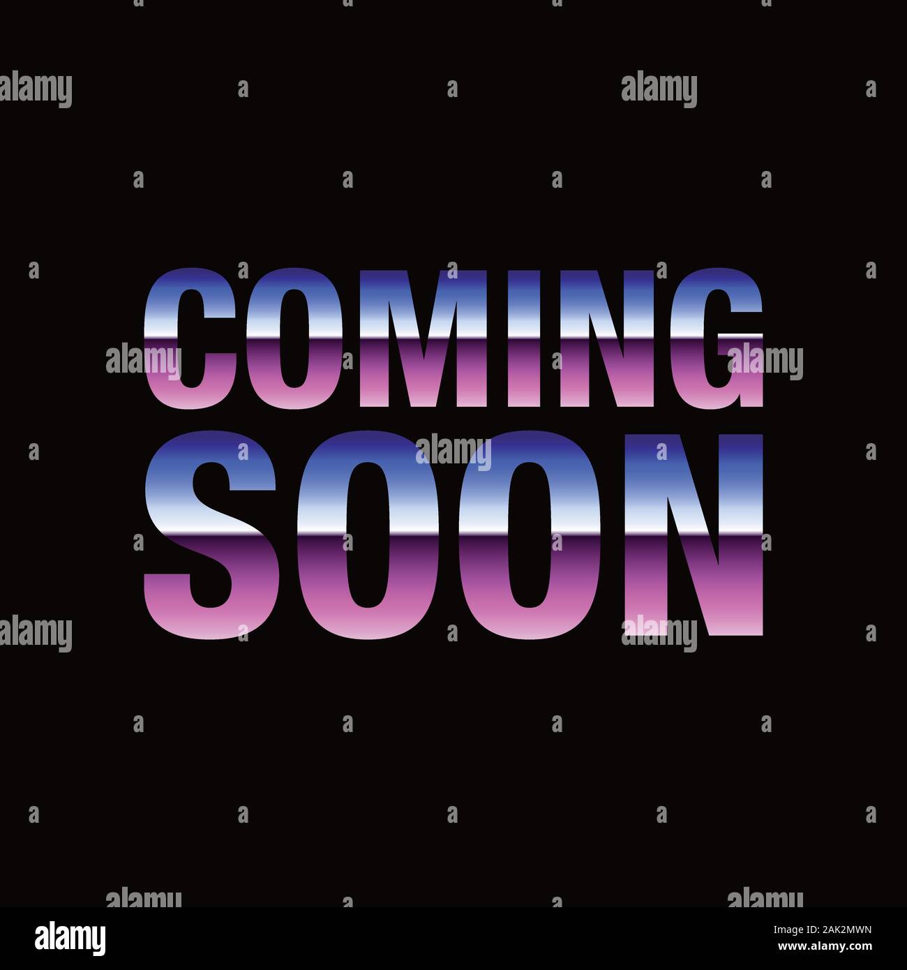 Coming Soon retro chrome sign Stock Vector Image & Art - Alamy