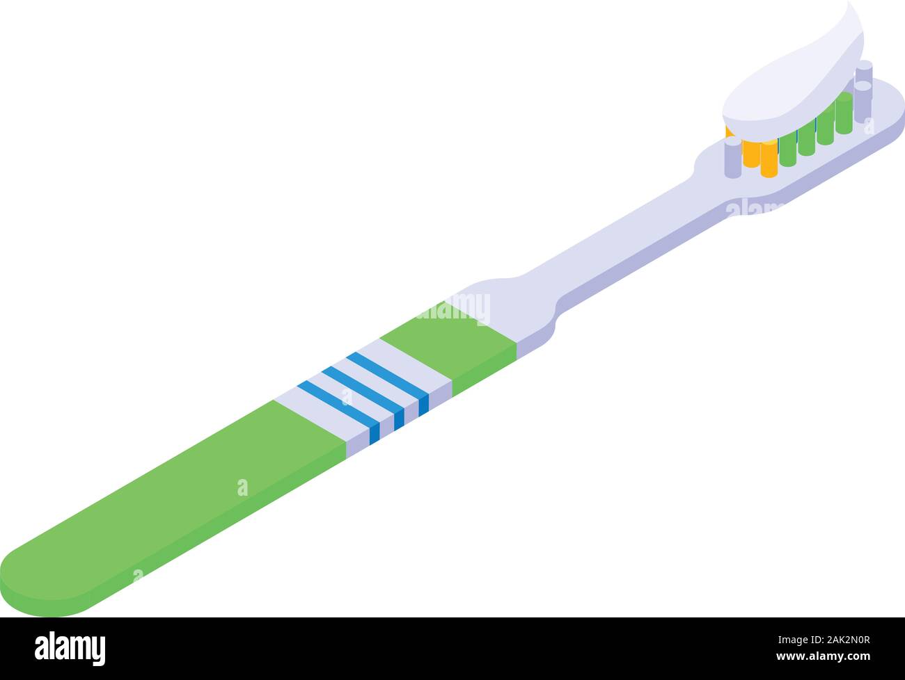 Baby child toothbrush Stock Vector Images - Alamy