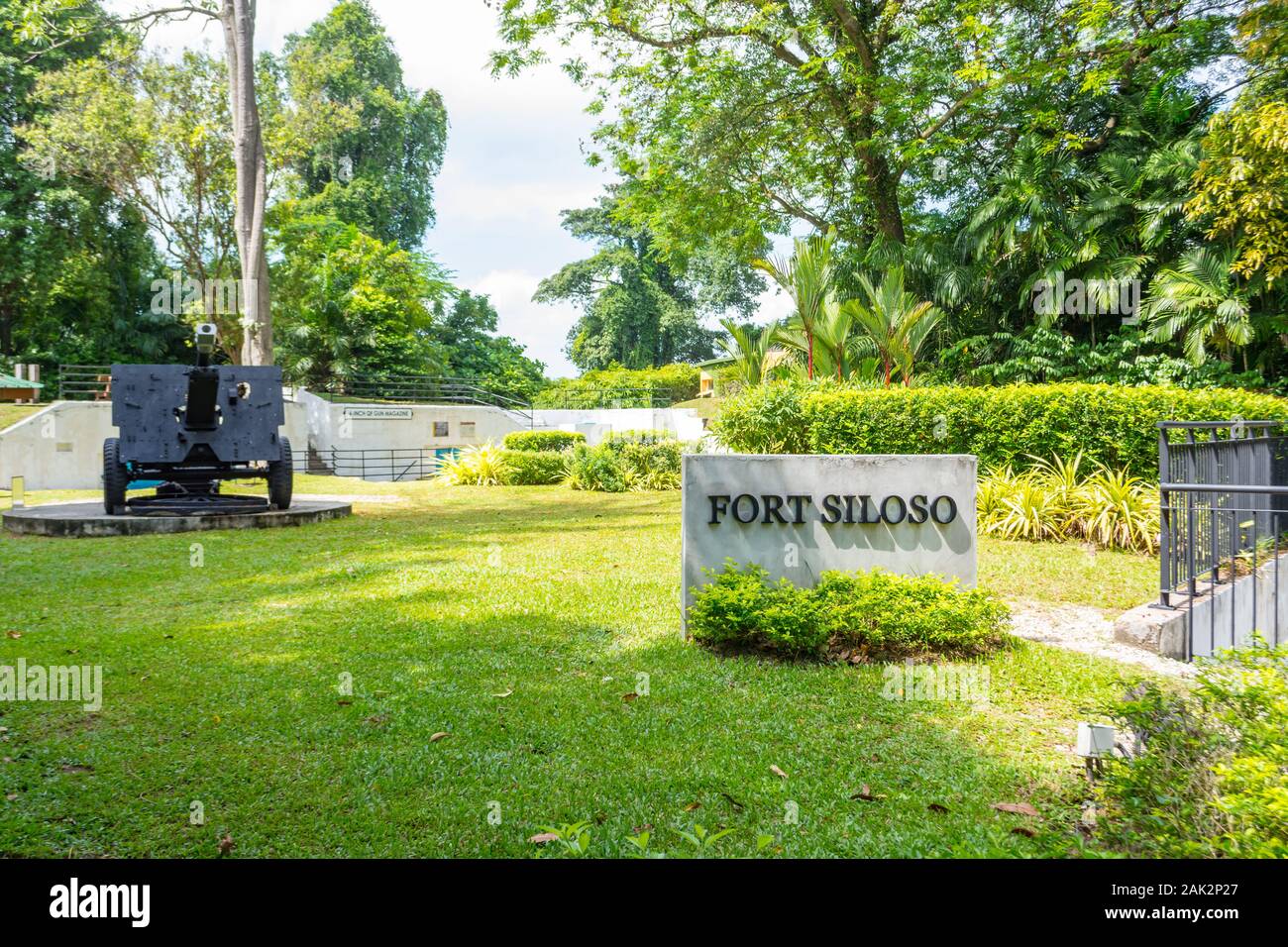 Fort Siloso Sentosa Island Singapore Stock Photo - Alamy