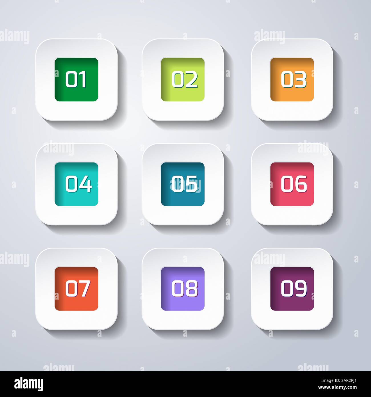 Three edge frame Stock Vector Images - Alamy