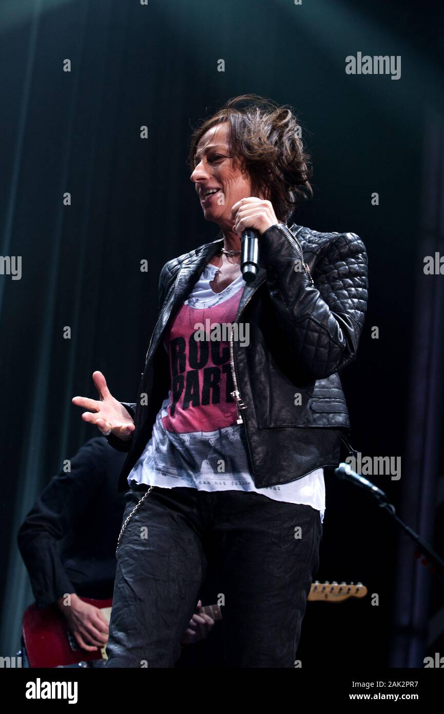 Milan Italy 29 April 2011 , Live concert of Gianna Nannini at the ...