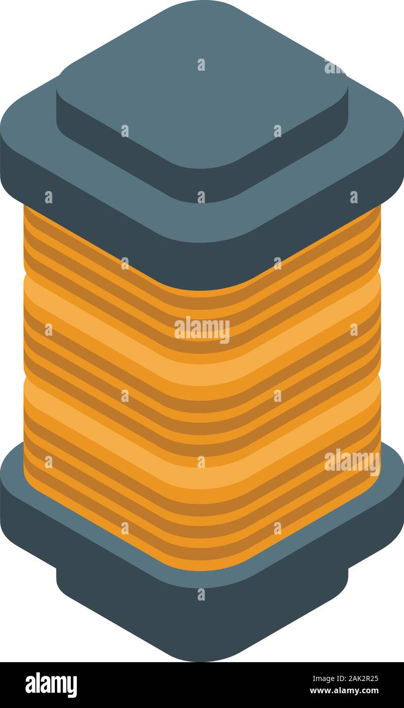 Copper winding Stock Vector Images - Alamy