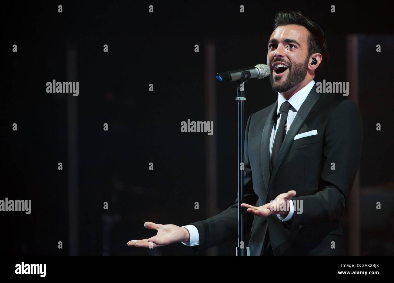 Milan Italy 08 May 2013 : Live concert of Marco Mengoni , "L'essenziale ...