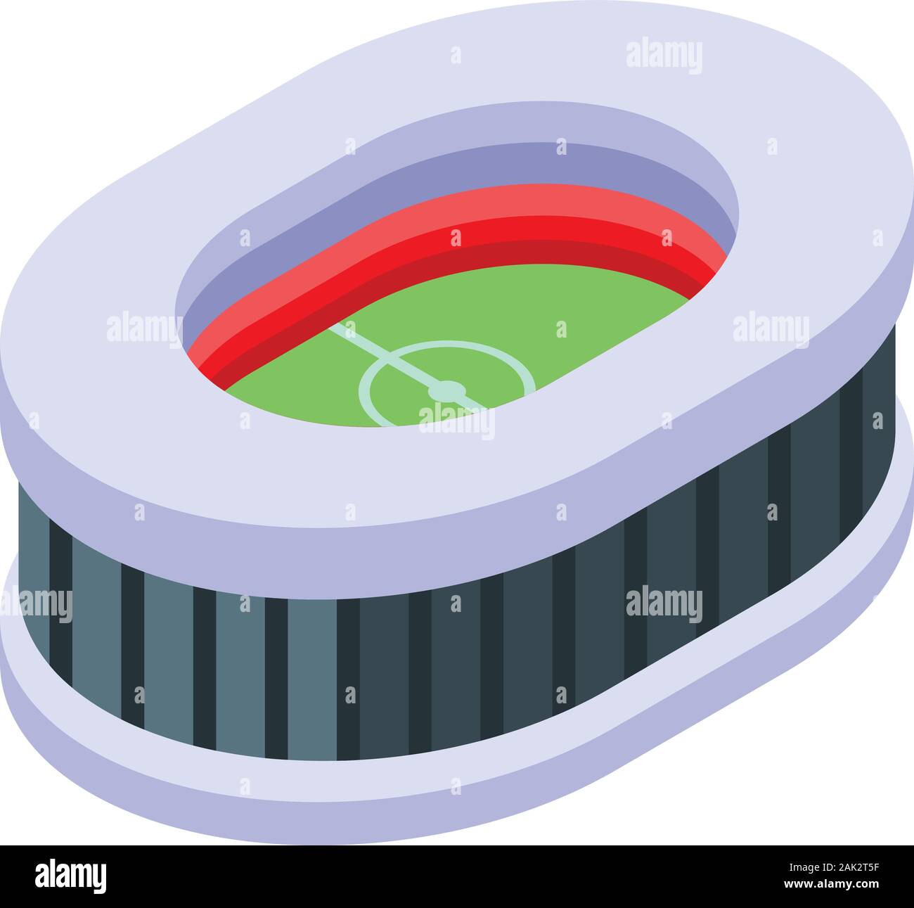 Soccer stadium icon, isometric style Stock Vector Image & Art - Alamy