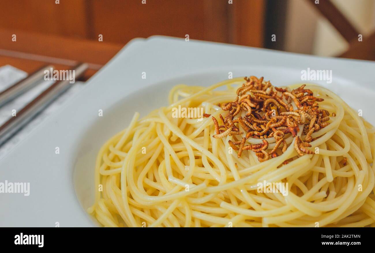 Spaghetti worm hi-res stock photography and images - Alamy