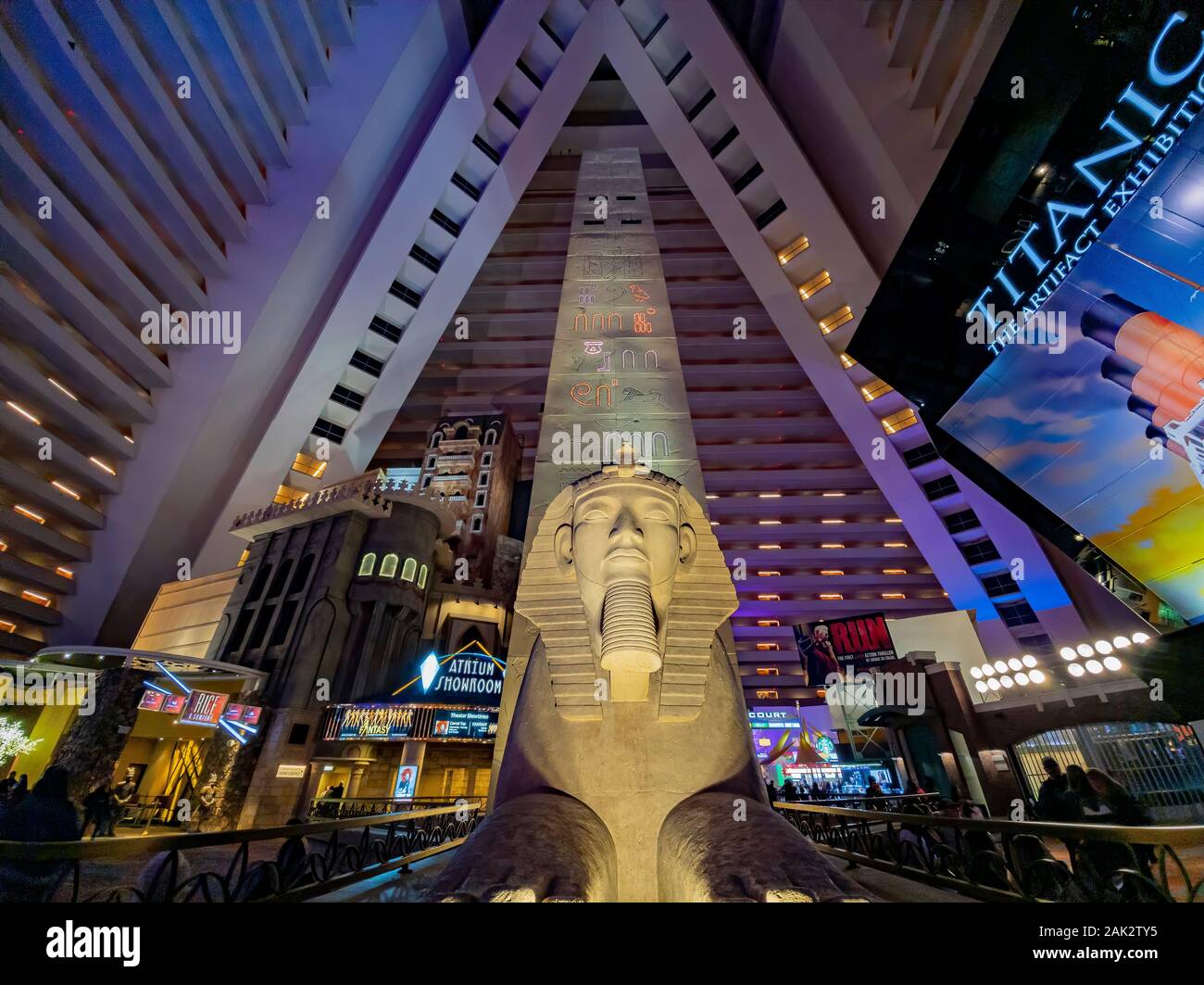 Luxor hotel and casino interior hi-res stock photography and images - Alamy