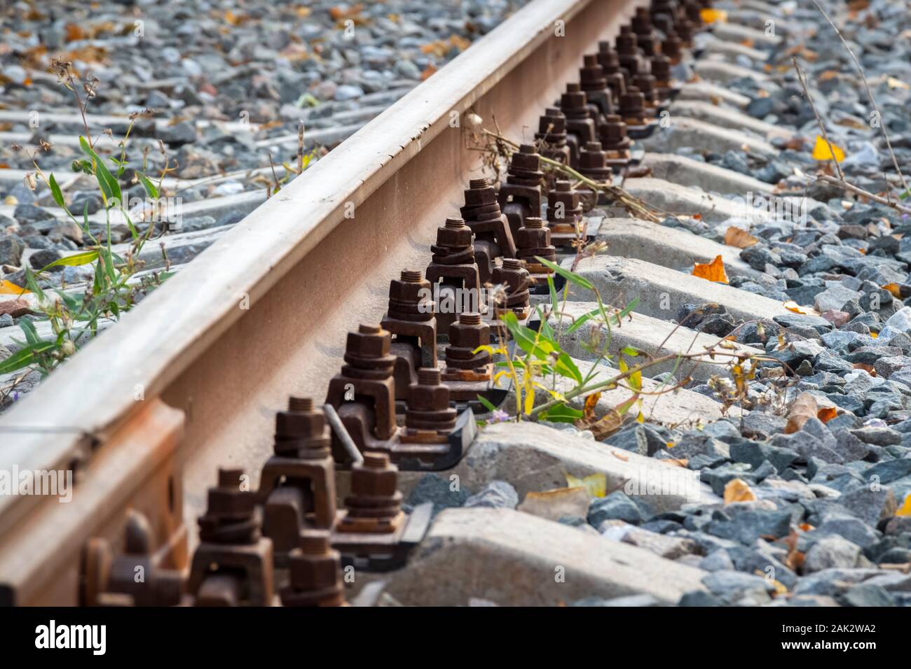 Rail fastening hi-res stock photography and images - Alamy