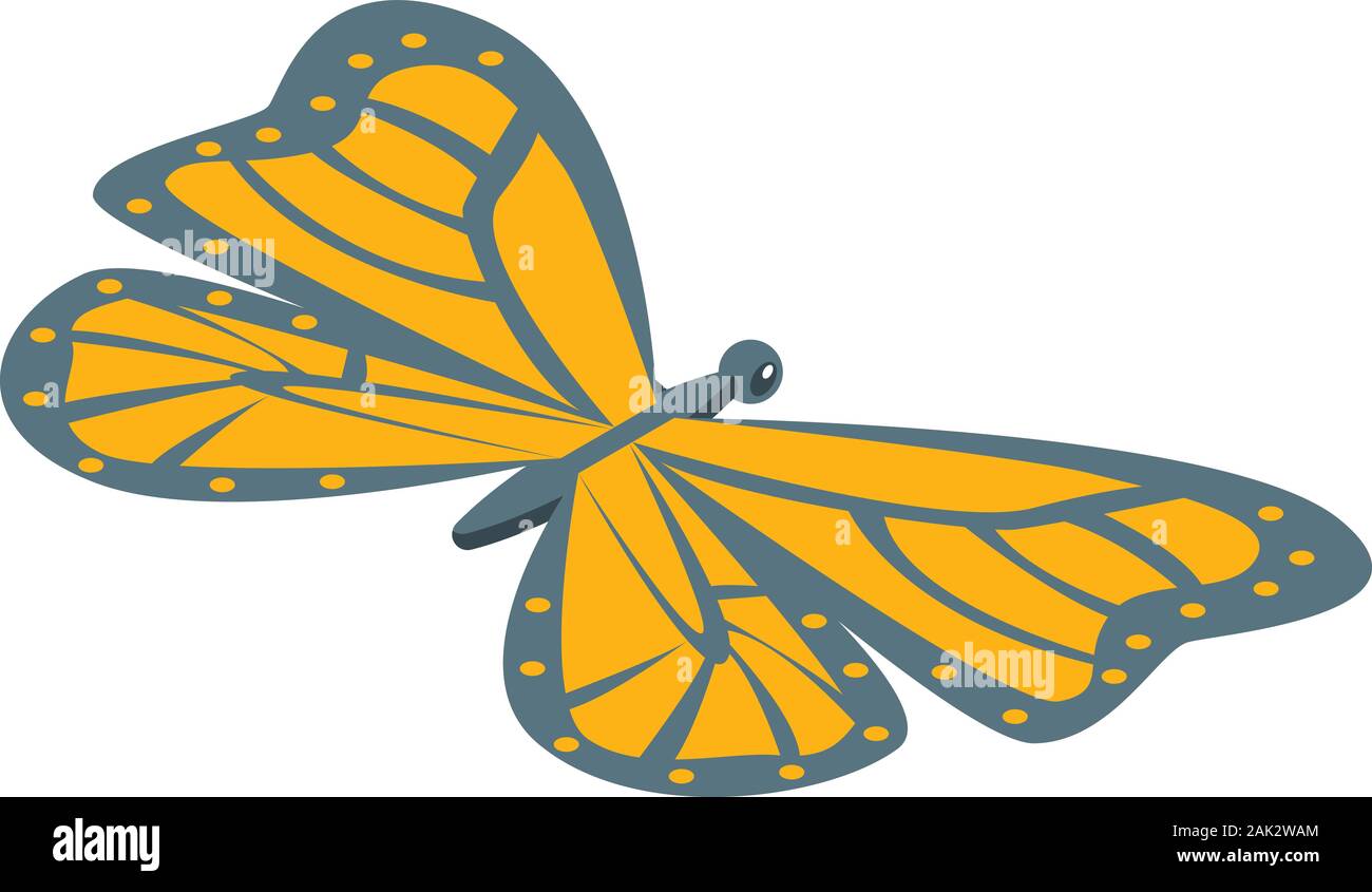 Monarch butterfly icon, isometric style Stock Vector Image & Art - Alamy
