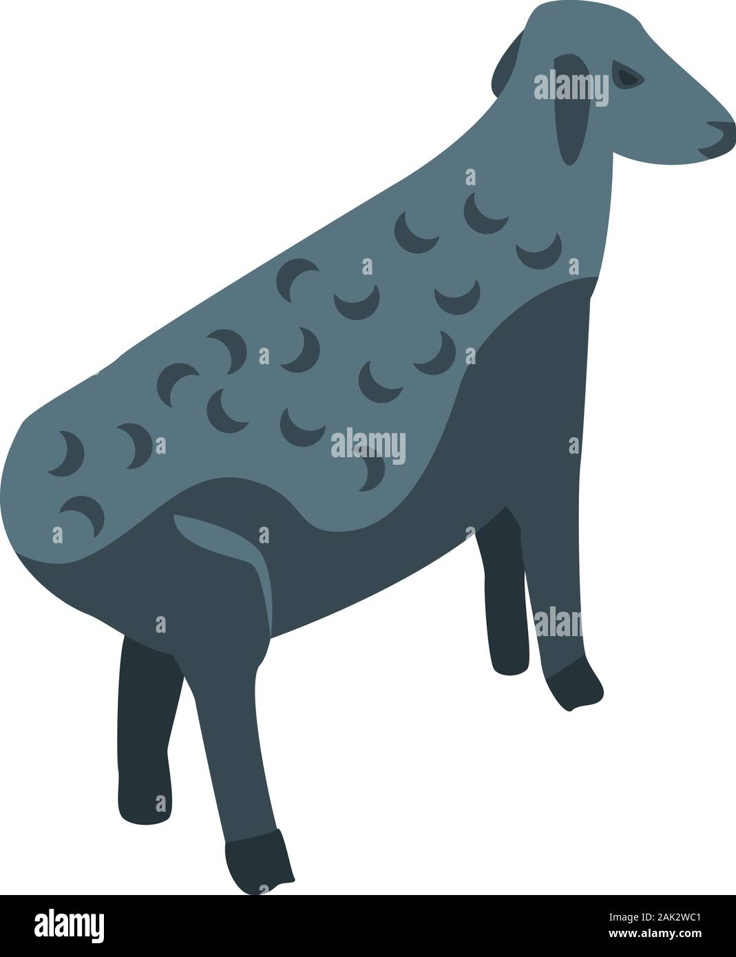 Black sheep icon, isometric style Stock Vector Image & Art - Alamy