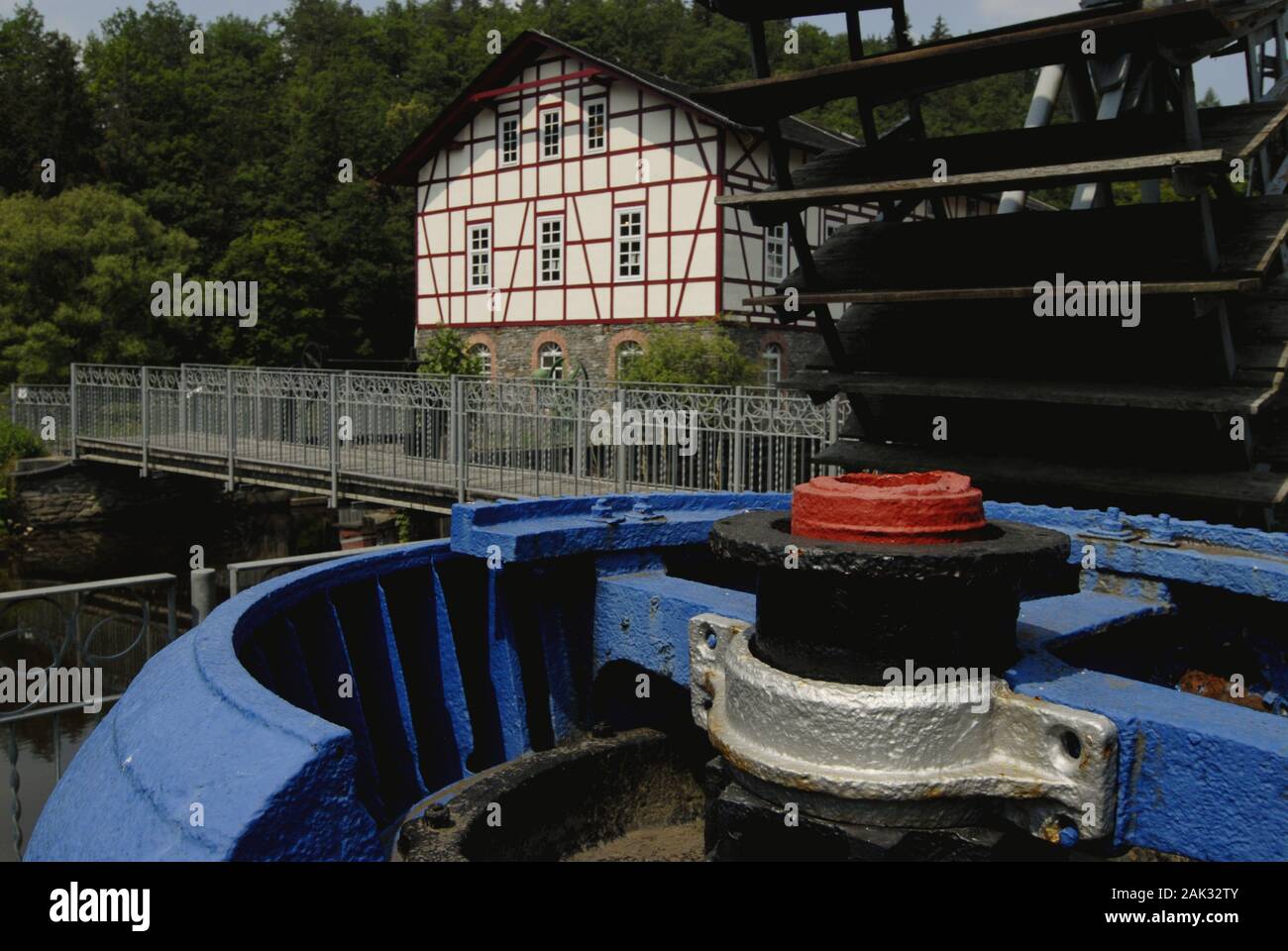 The museum of hydropower in Ziegenrück, Germany. (Undated picture ...