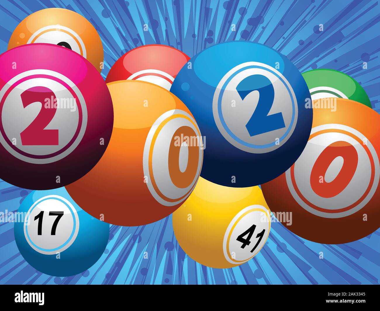 Burst of twenty Stock Vector Images - Alamy