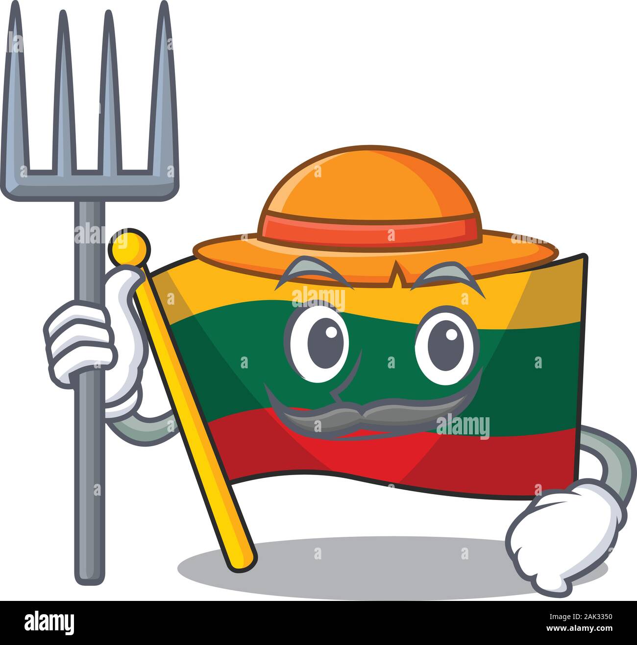 Lithuanian worker Stock Vector Images - Alamy