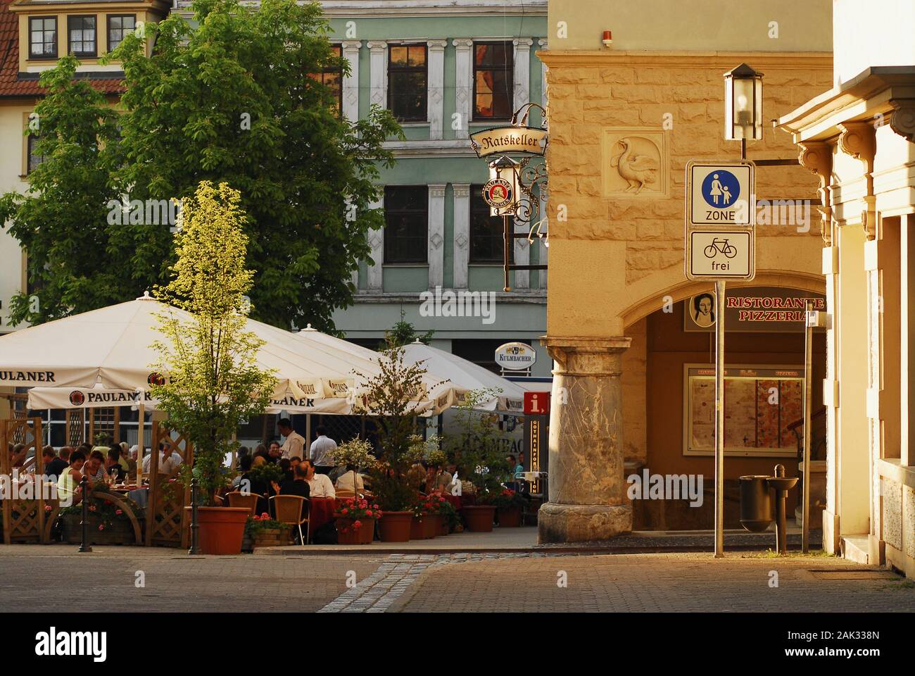 The market place in Gotha, Germany. (Undated picture) | usage worldwide ...