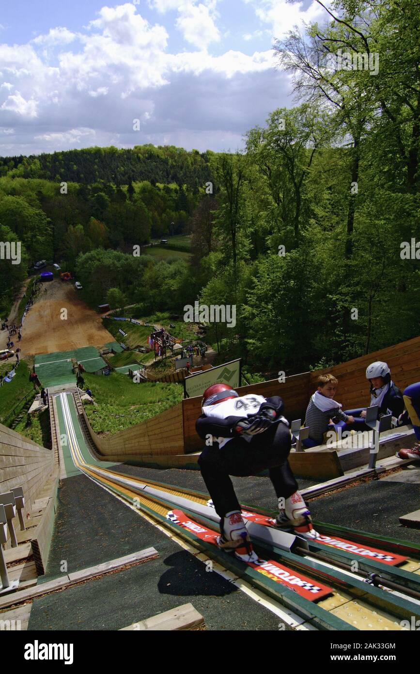 In the Papengrund in Bad Freienwalde in Brandenburg, Germany, it is ...