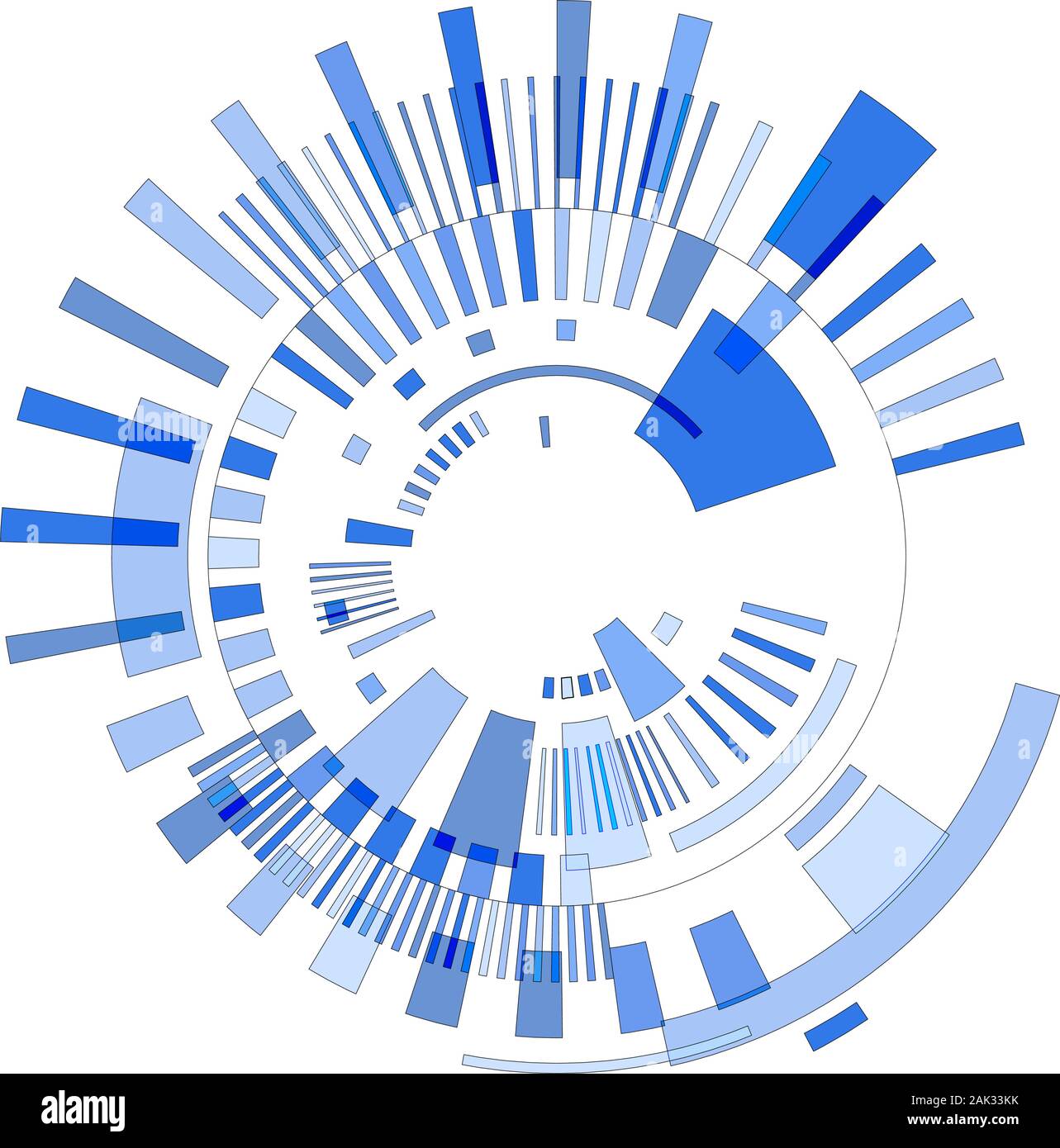 Blue 3D circle Stock Vector Image & Art - Alamy