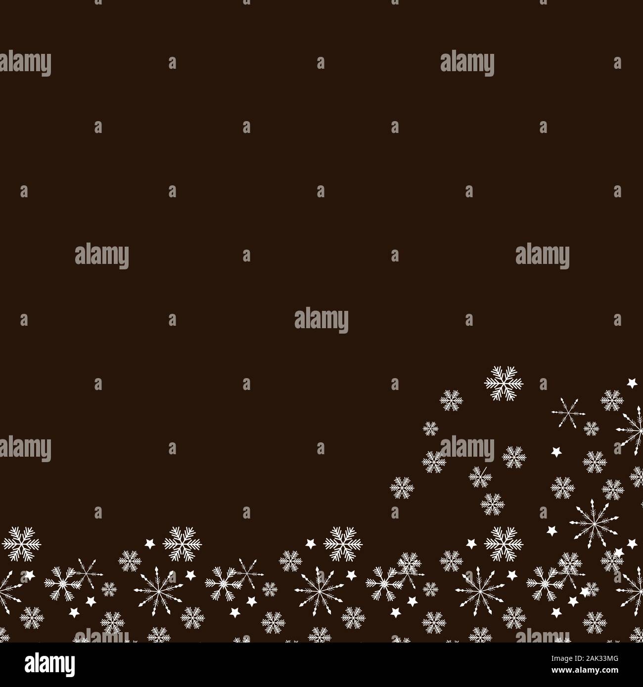 Repeating snowflake pattern hi-res stock photography and images - Alamy