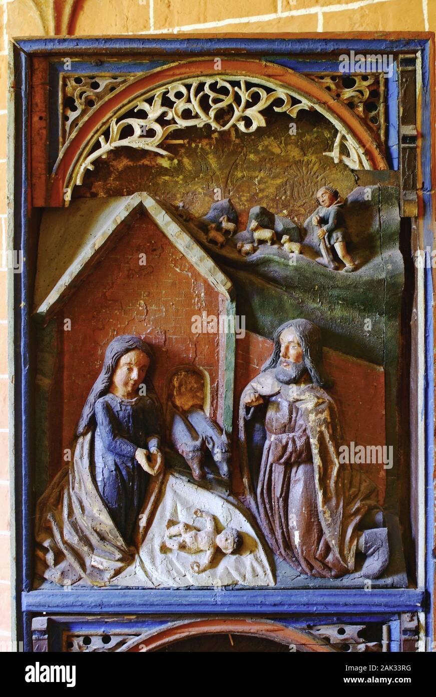 In the former Dominican monastery in Prenzlau in Brandenburg, Germany ...