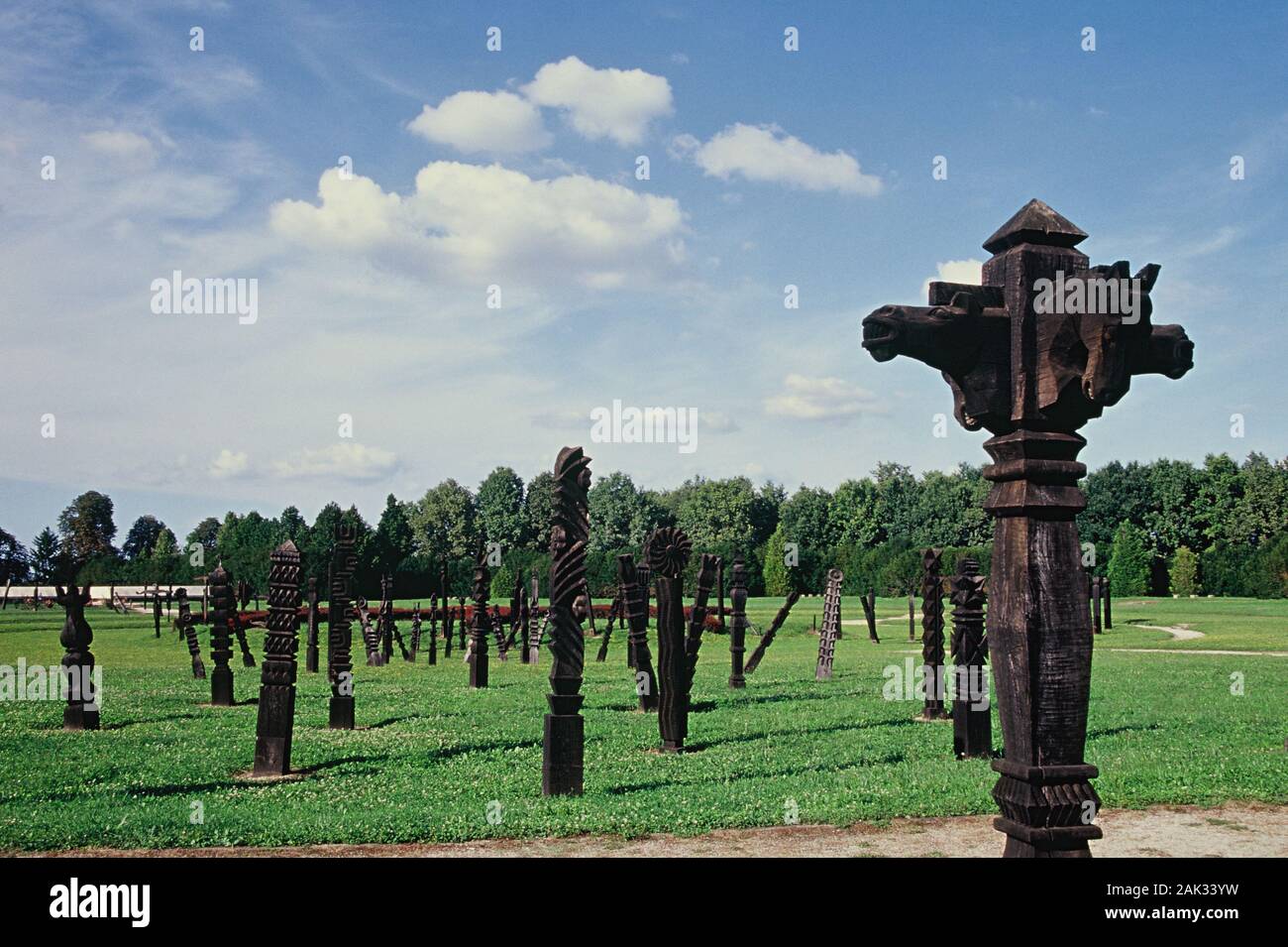 A battle monument in Mohacs, Hungary, commemorates the Battle of Mohacs ...