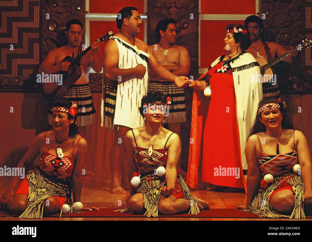 Maori kultur show hi-res stock photography and images - Alamy