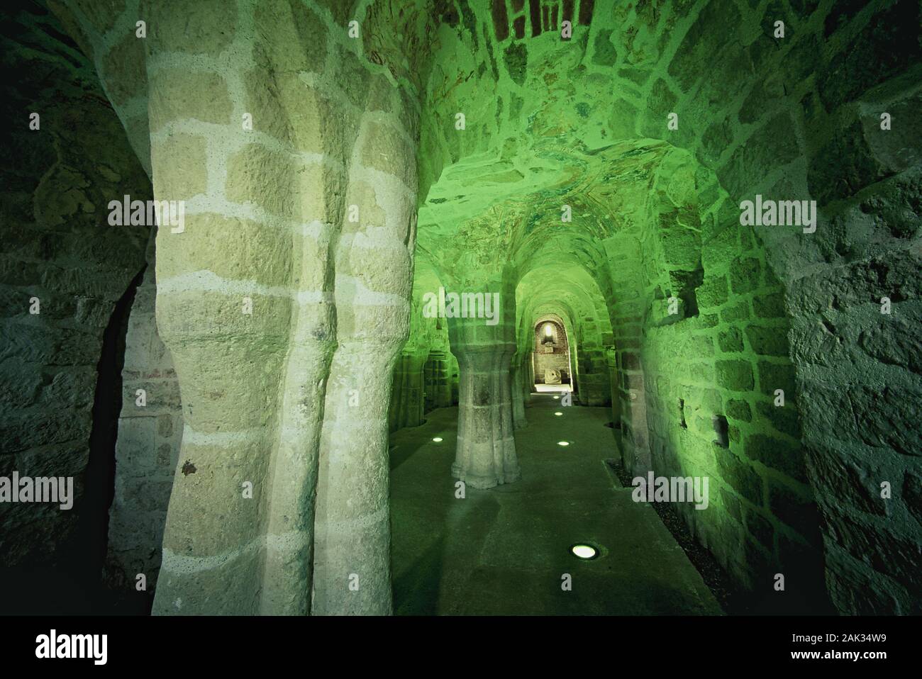 Behind the walls of the church in Feldbrö, Hungary, there is a Roman ...