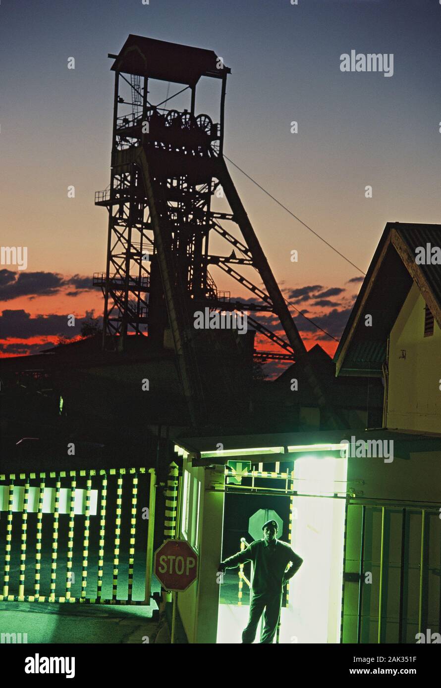 The closed copper mine in Tsumeb was one of the most important mining ...