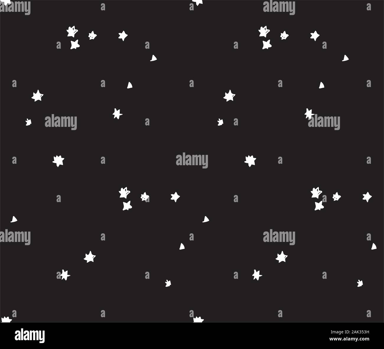 Stars sky drawing Stock Vector Images - Alamy