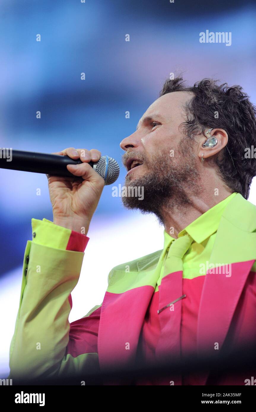 Milan Italy 19 June 2013 , Live concert of Lorenzo Jovanotti at the San ...