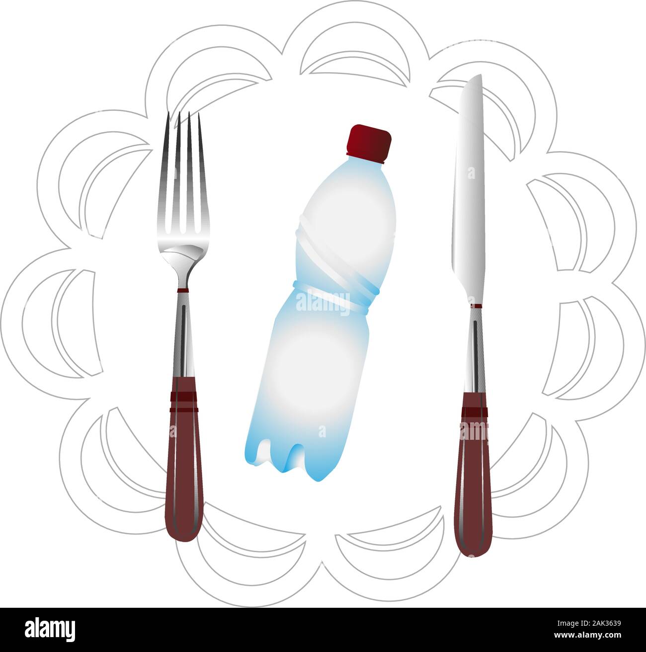 Plastic recycling pellets Stock Vector Images - Alamy