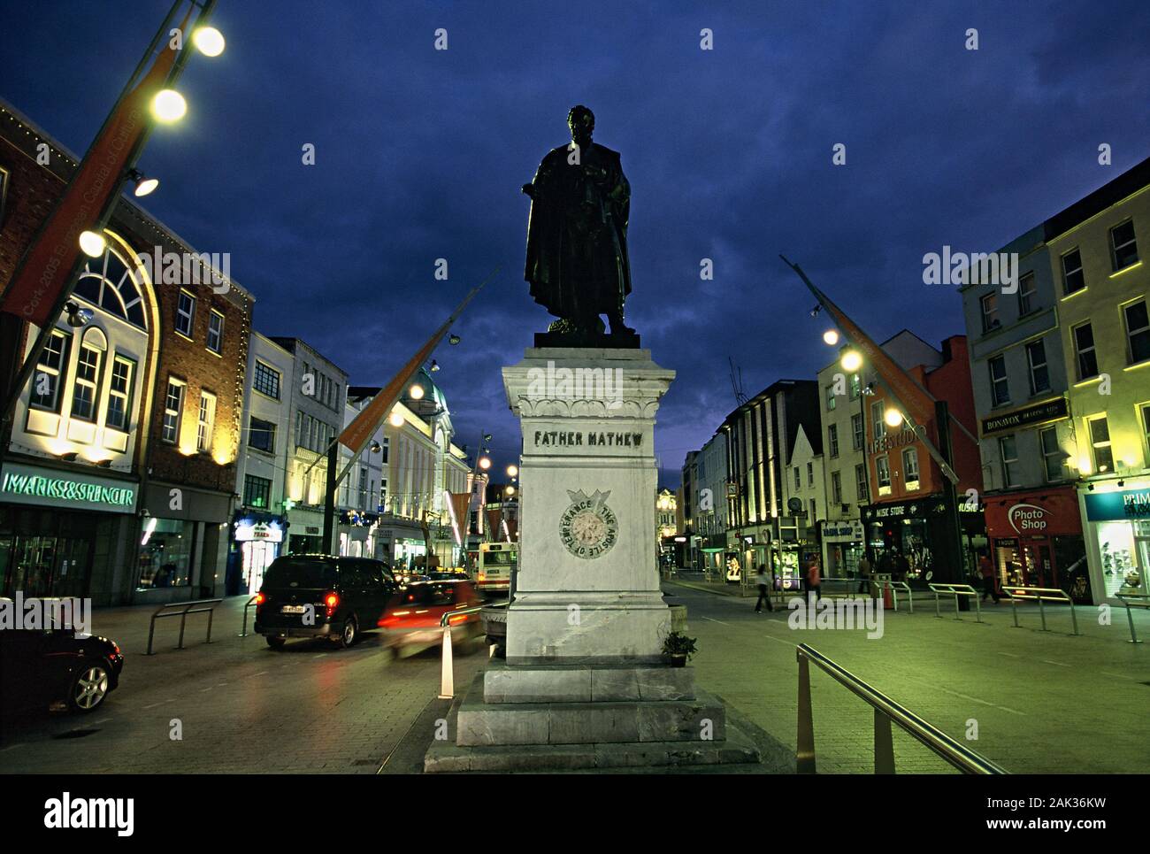 A 1864 built bronze statue that reminds of Father Theobald Mathew (1790 ...