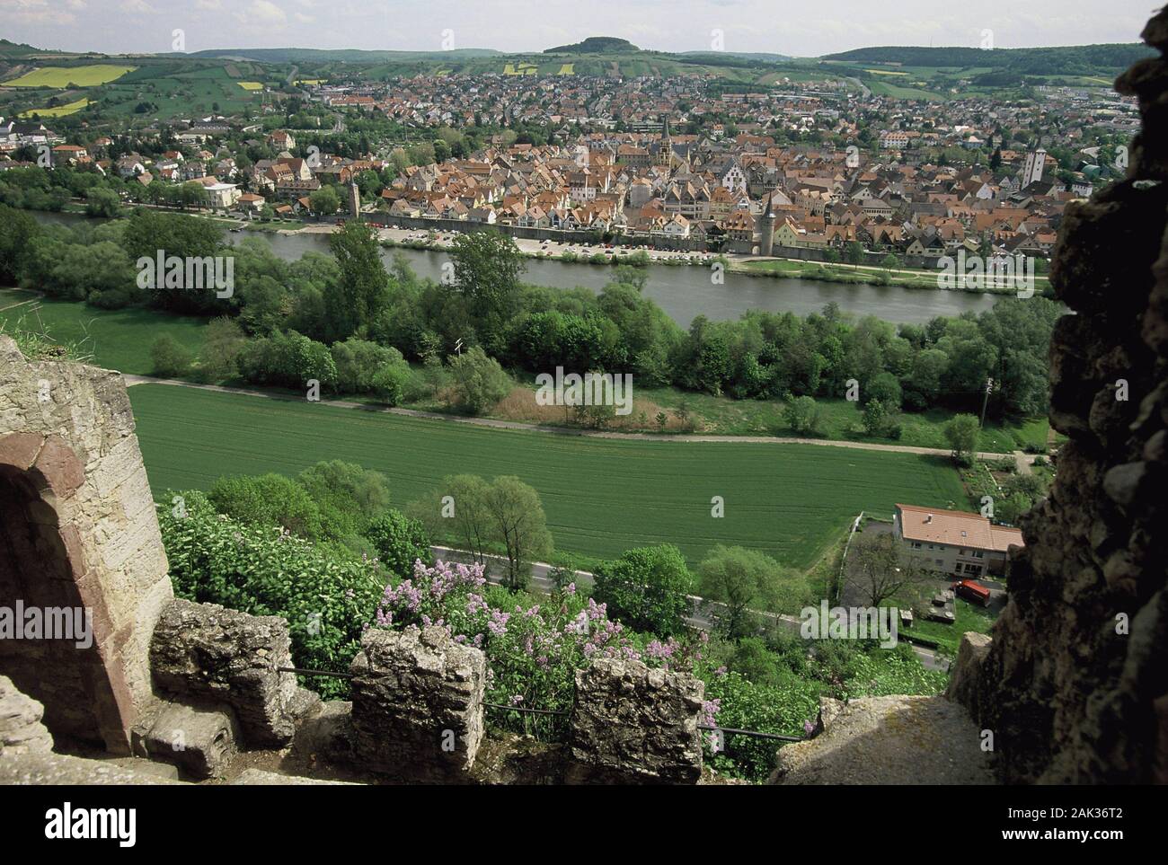 Karlstadt at river main hi-res stock photography and images - Alamy